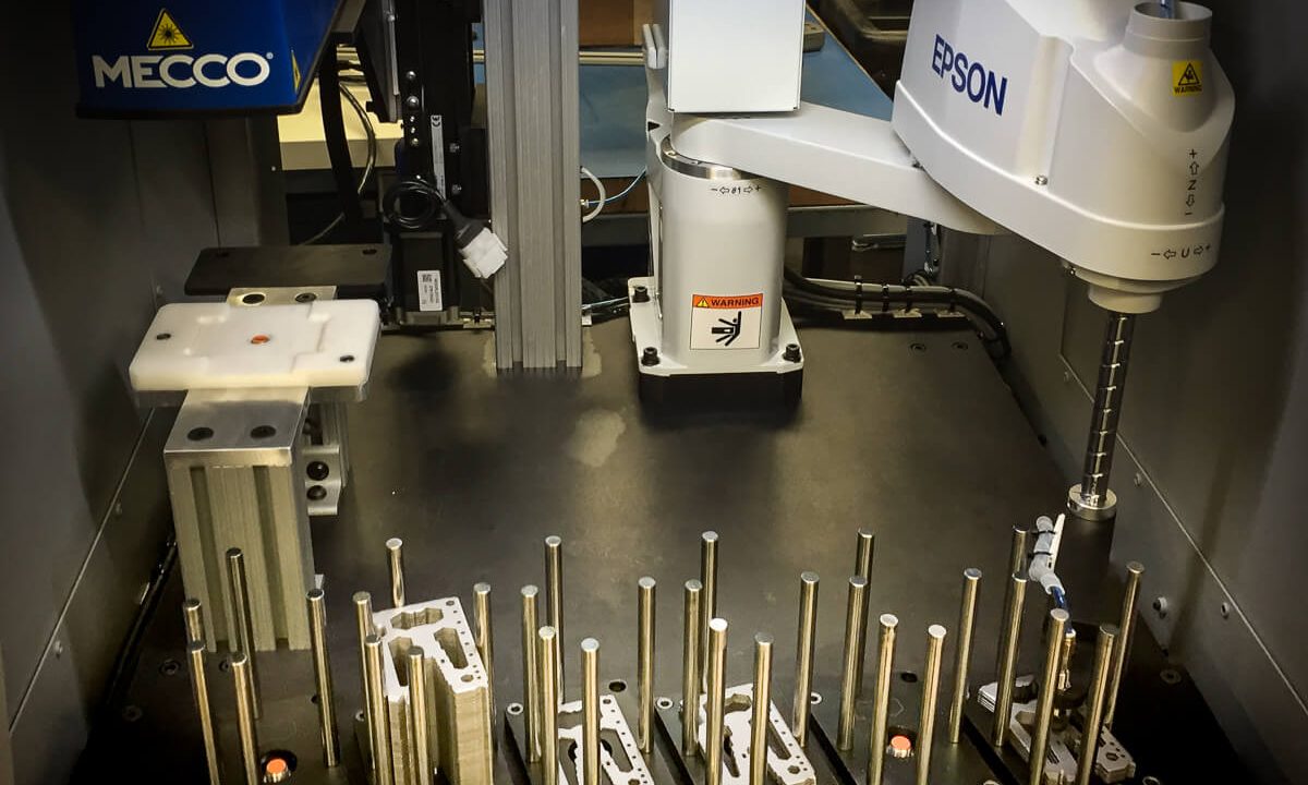 A photo story of Levergear's new robot etcher. - Lever Gear
