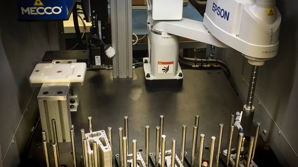 A photo story of Levergear's new robot etcher. - Lever Gear