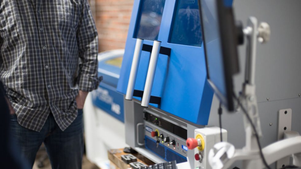 A photo story of Levergear's new robot etcher. - Lever Gear